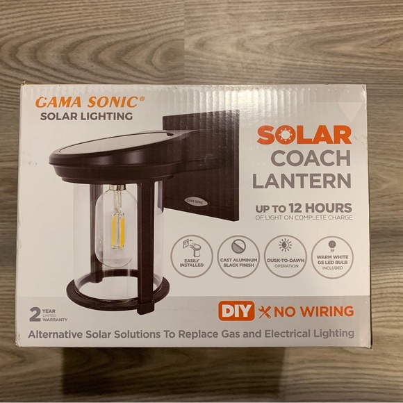 Other | Gama Sonic Solar Lantern | Poshmark